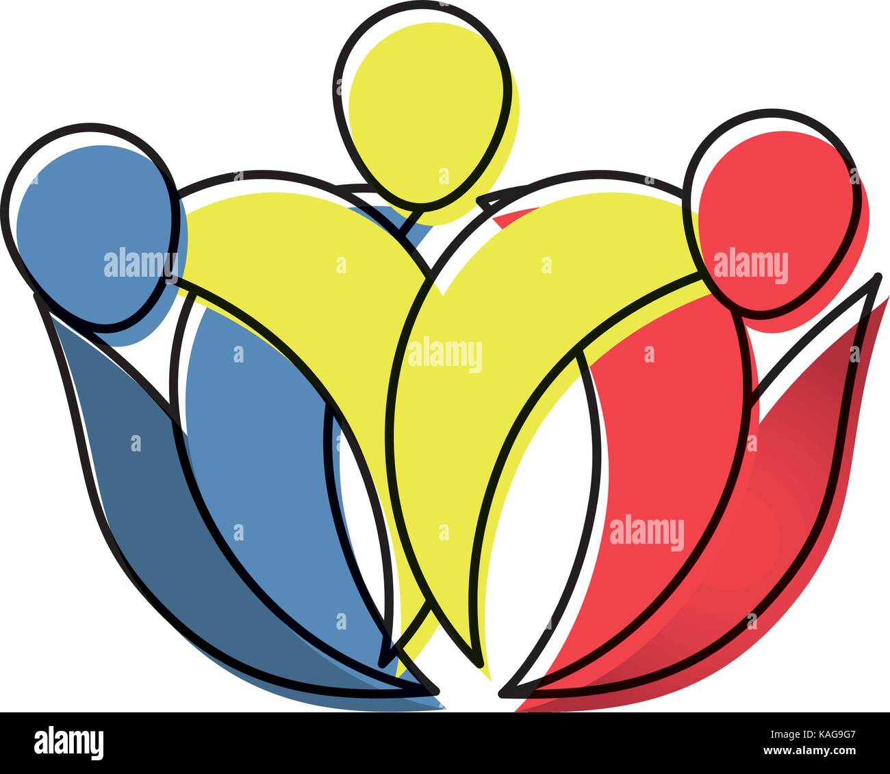 pictogram people vector illustration Stock Vector Image & Art - Alamy