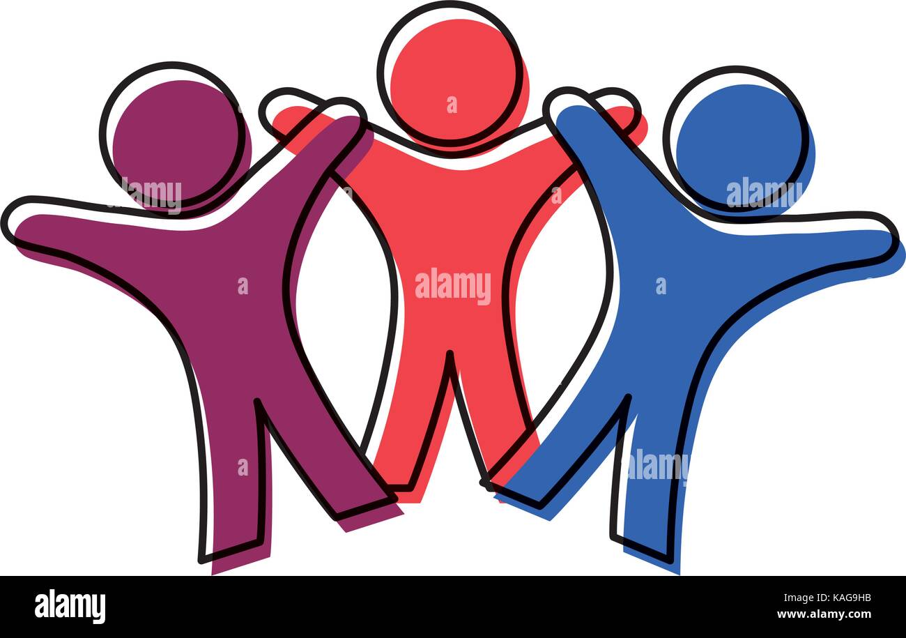 pictogram people vector illustration Stock Vector Image & Art - Alamy