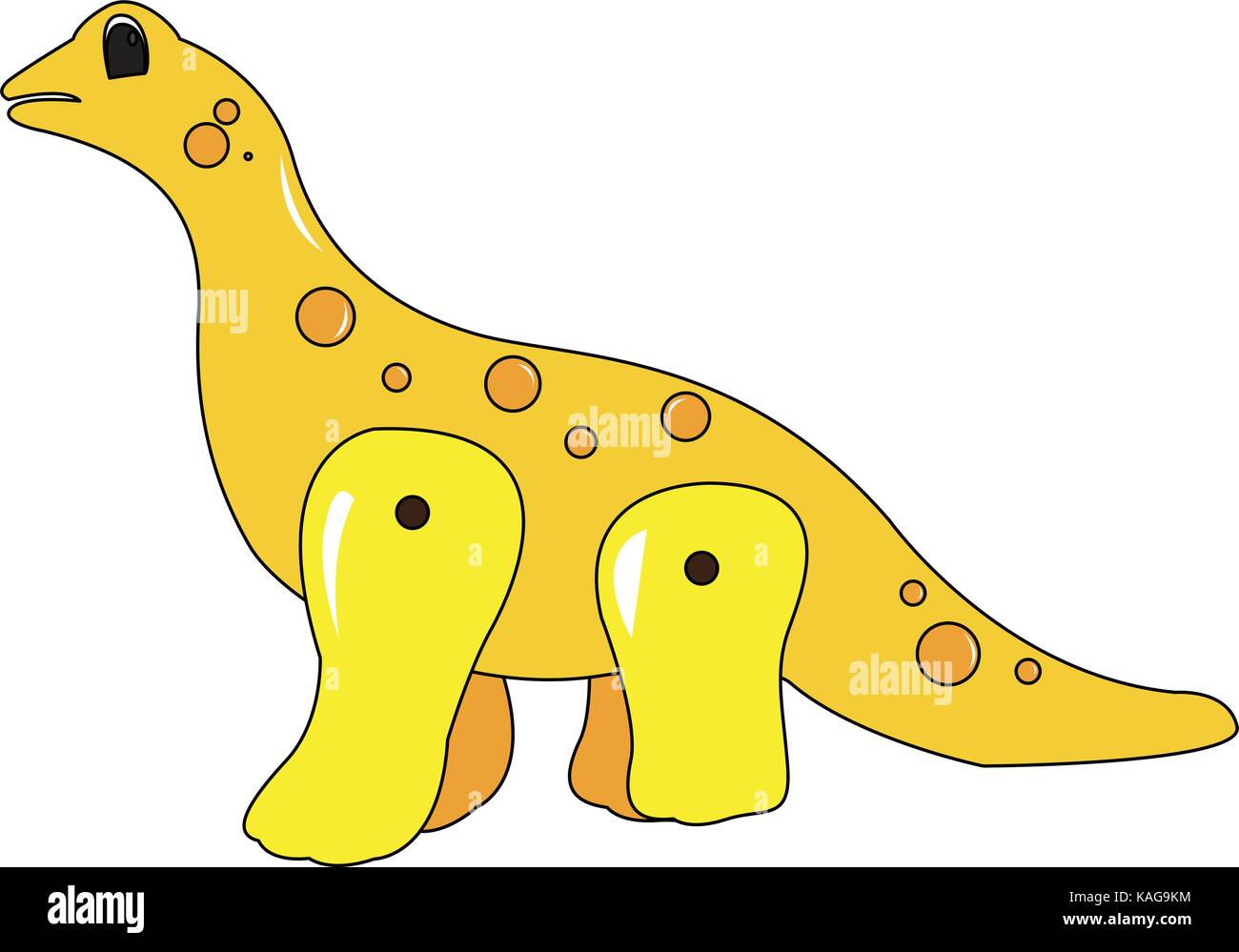 Isolated dinosaur toy Stock Vector Image & Art - Alamy