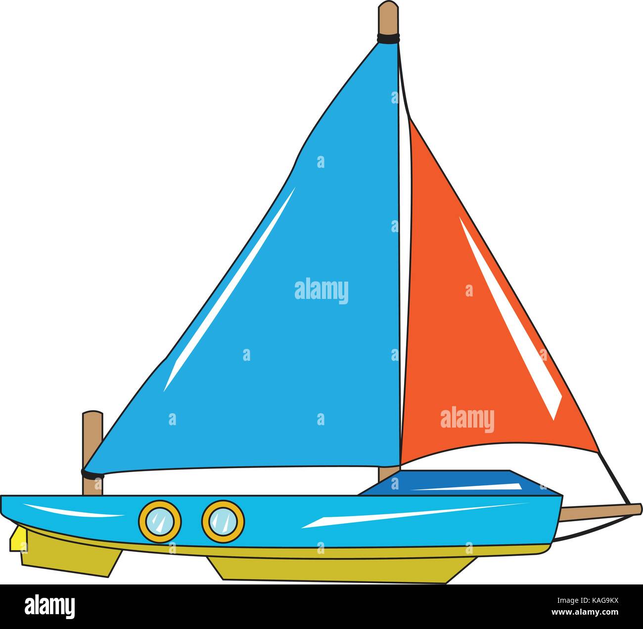 Plastic ship Stock Vector Images - Alamy
