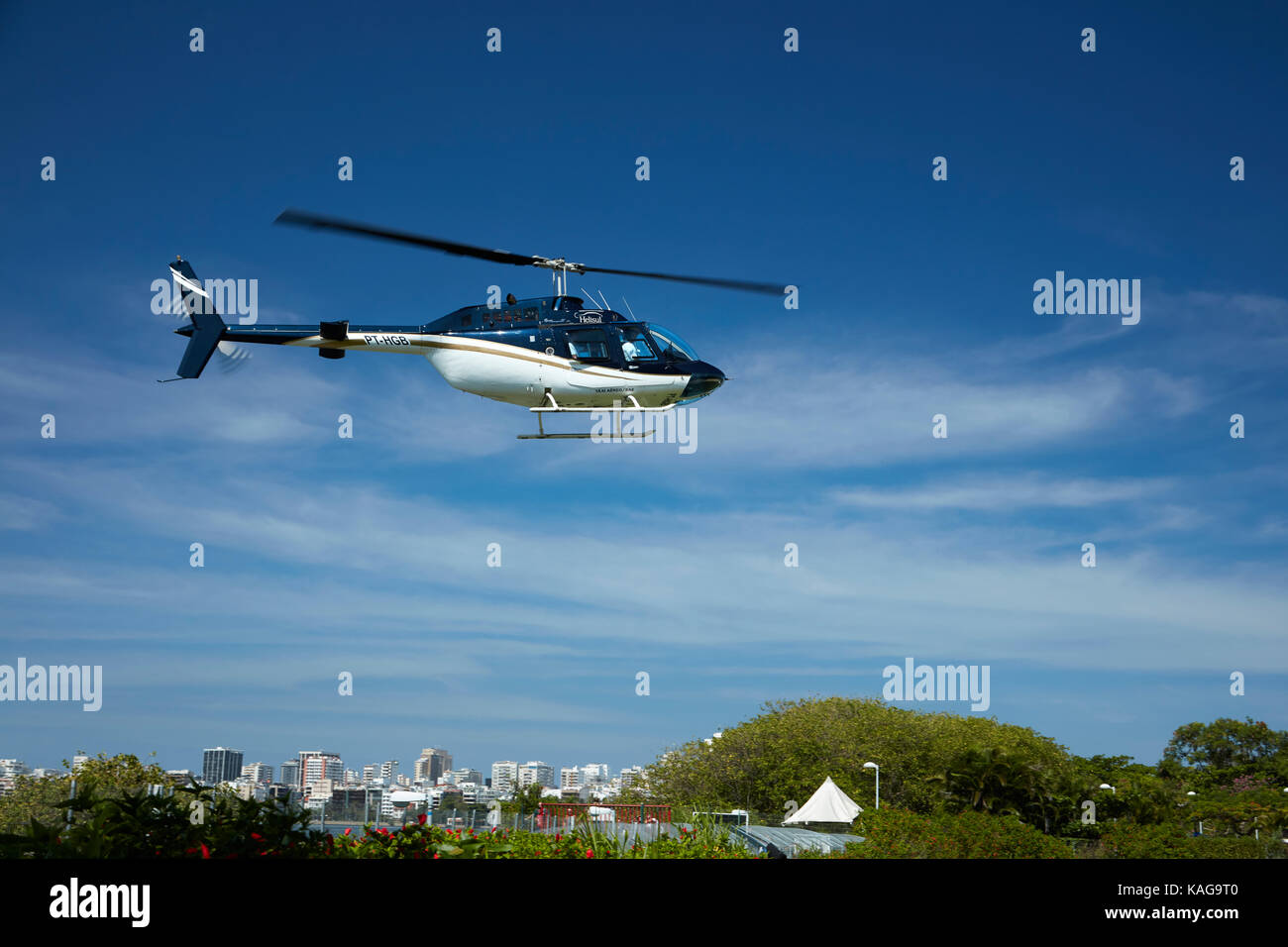 Rio tourist helicopter hi-res stock photography and images - Alamy