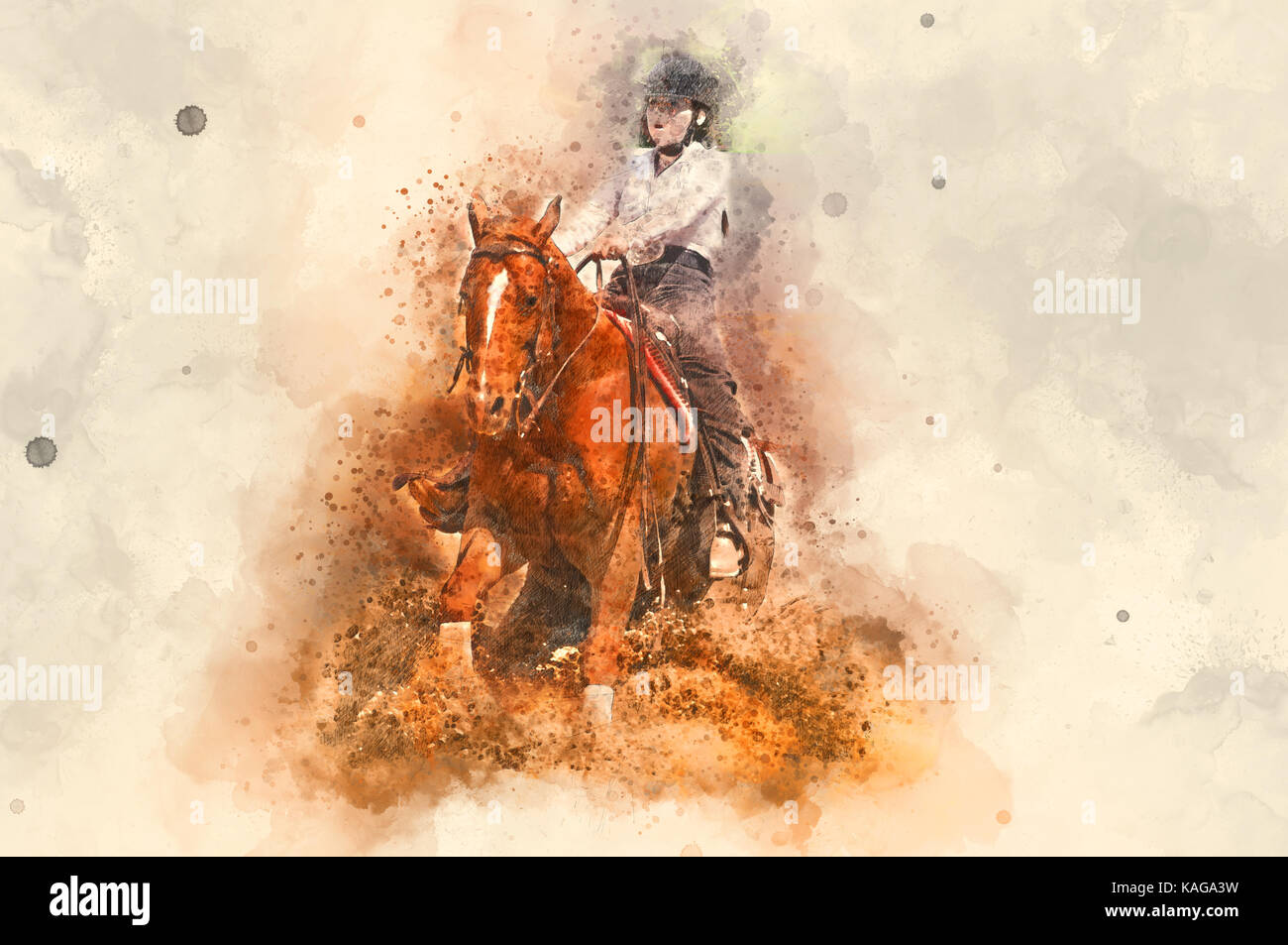 Western style equestrian competition hi-res stock photography and ...