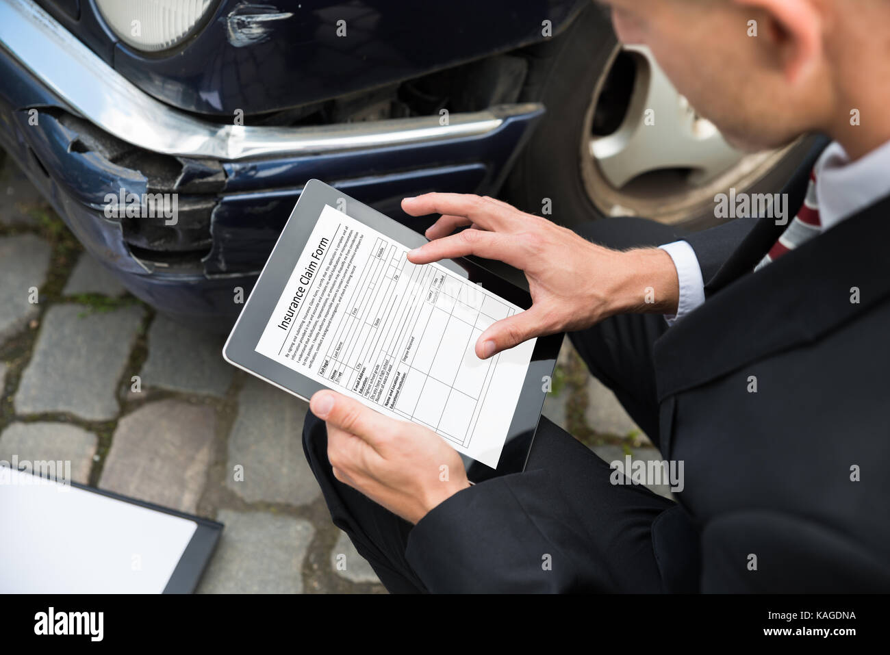 Car insurance claim form hi-res stock photography and images - Alamy