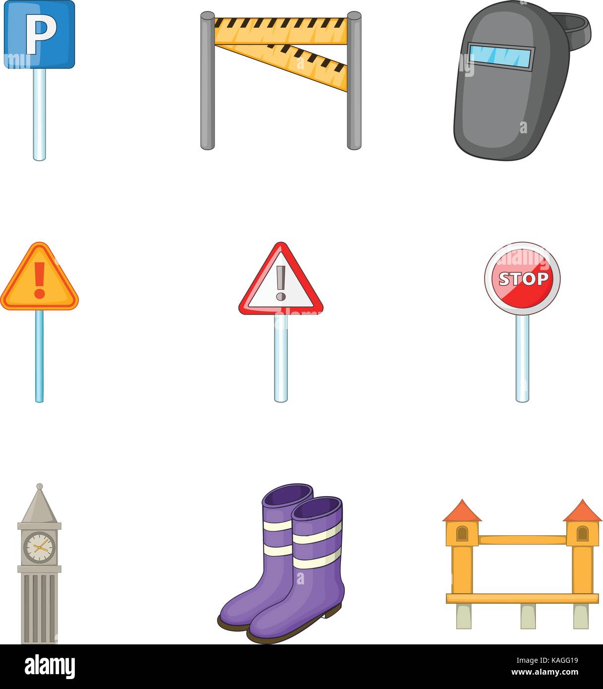 Cross street perspective Stock Vector Images - Alamy