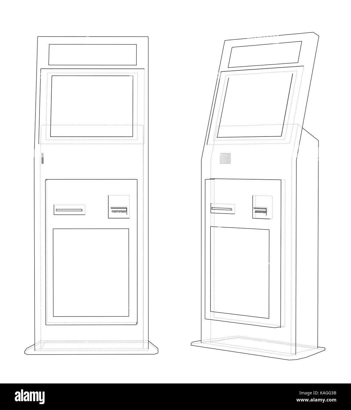 Display advertising sketch. Vector Stock Vector Image & Art - Alamy