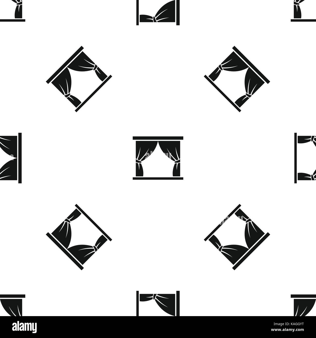 Open stage theatre cinema screen Black and White Stock Photos & Images ...