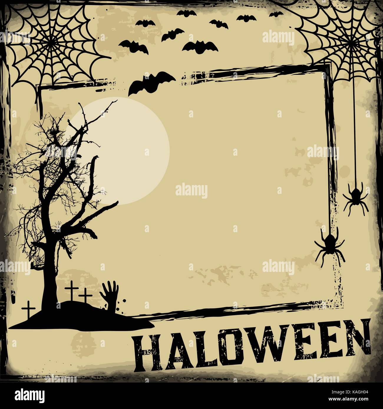 Victorian Halloween Frame