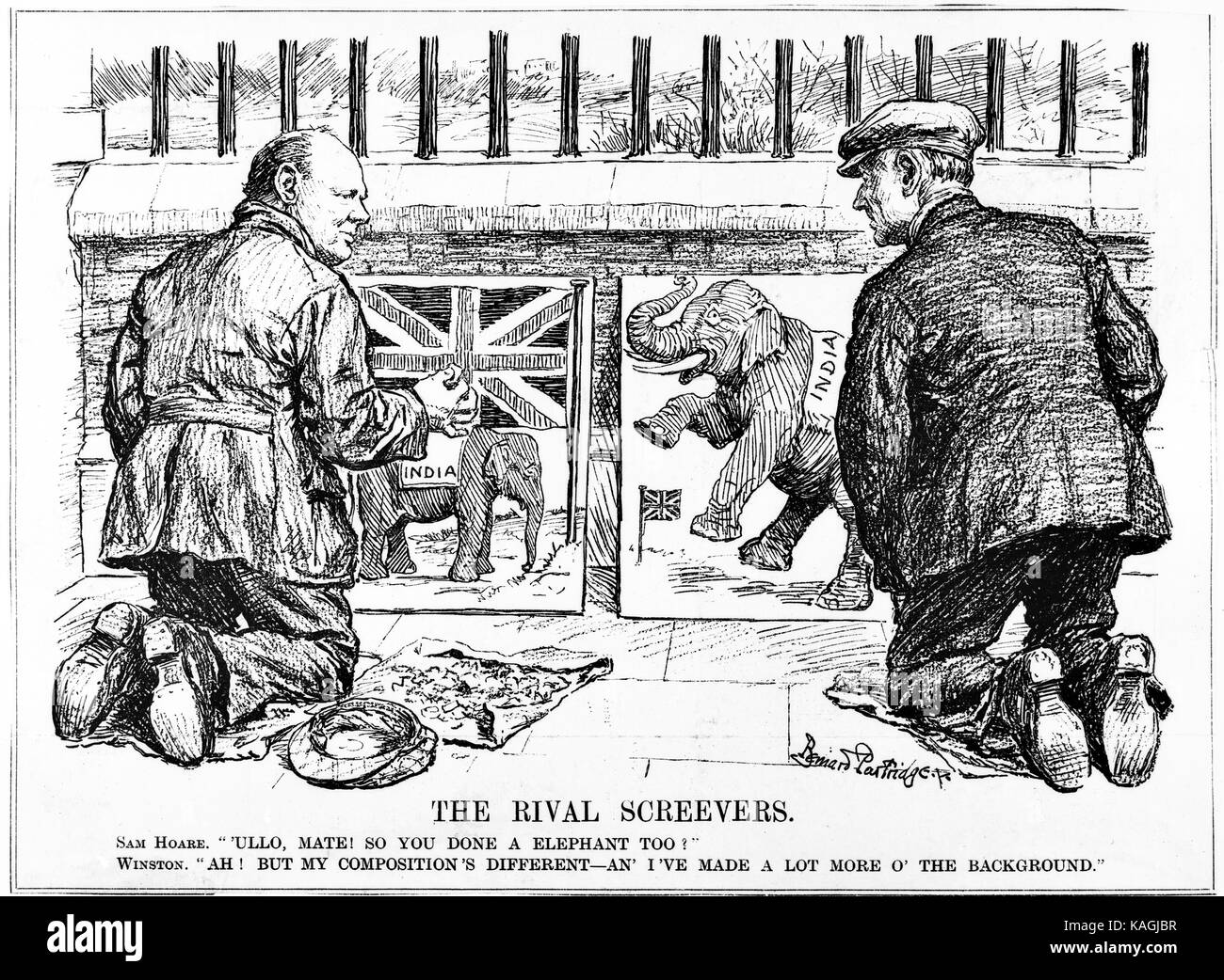 Humorous political cartoon hi-res stock photography and images - Alamy