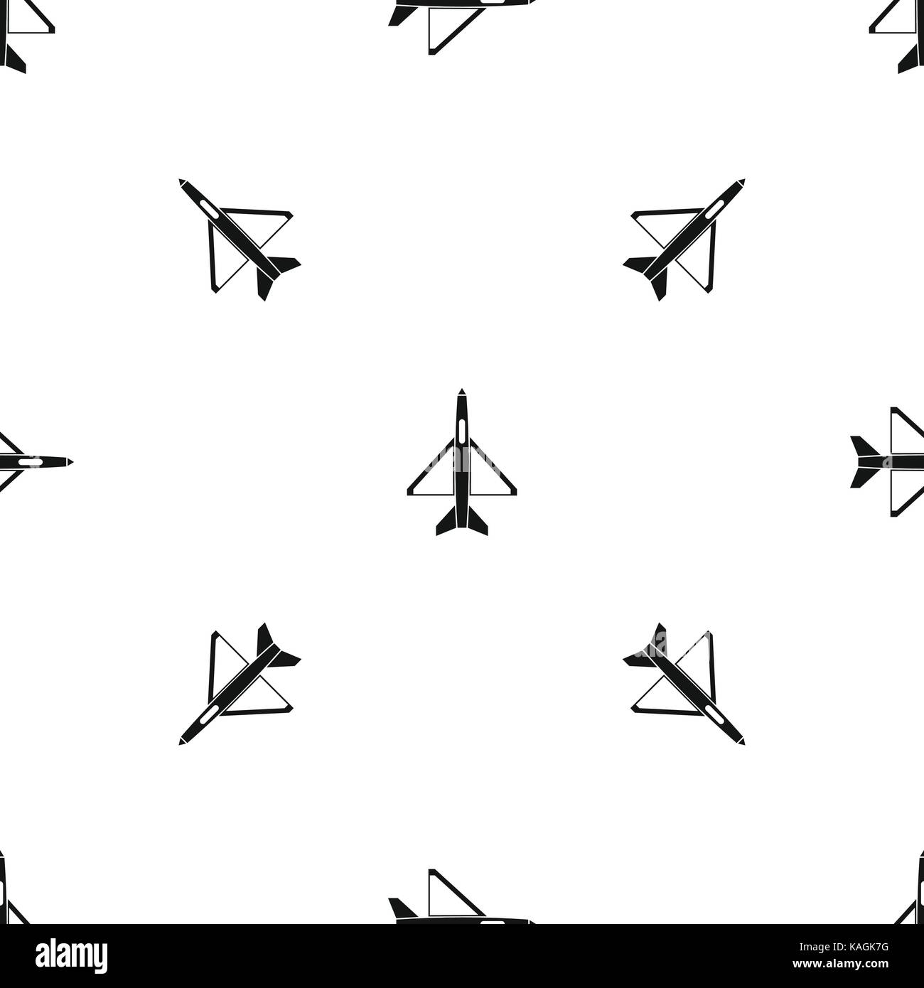 Military aircraft pattern seamless black Stock Vector Image & Art - Alamy
