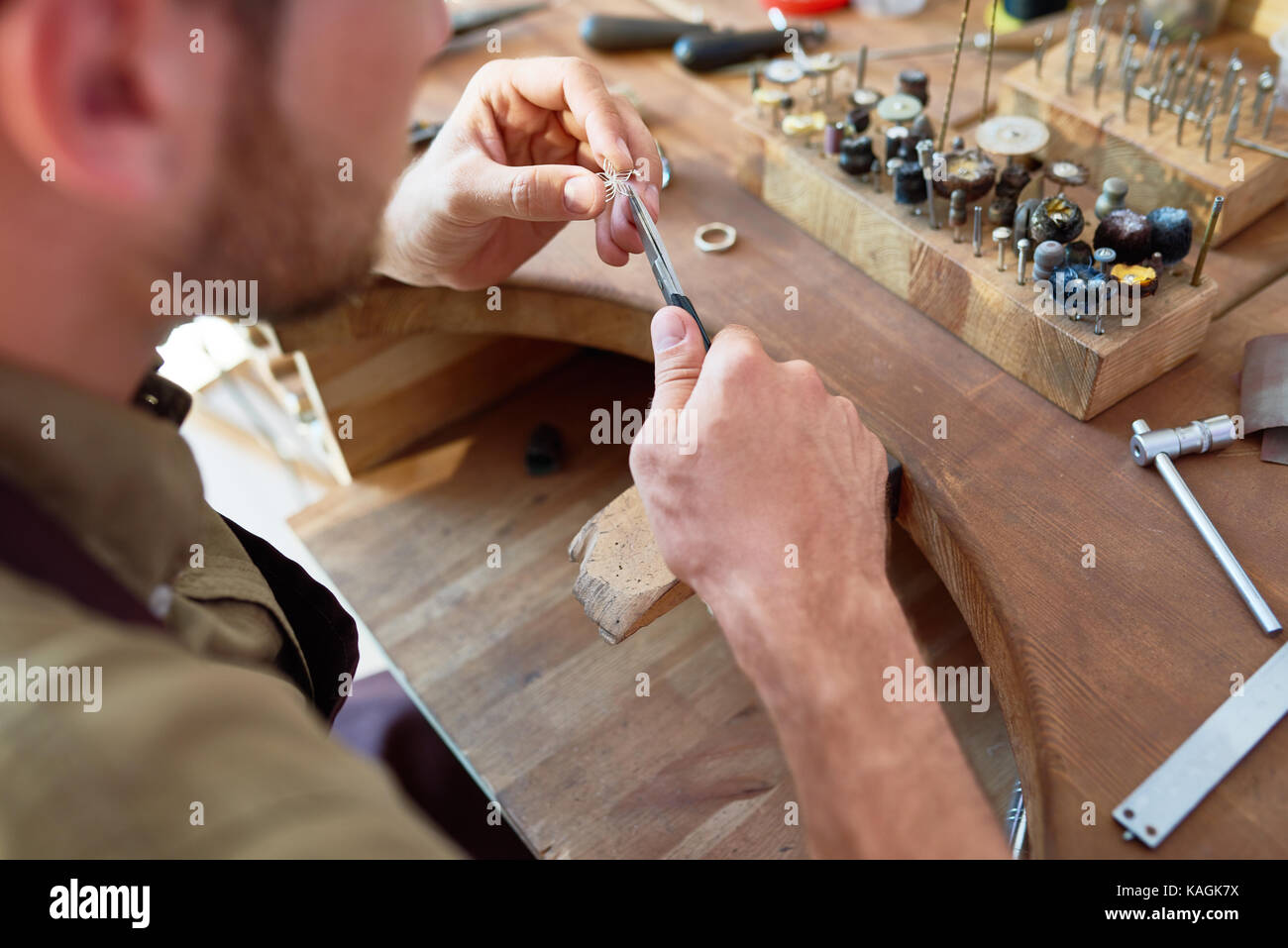 Jeweler business hi-res stock photography and images - Alamy