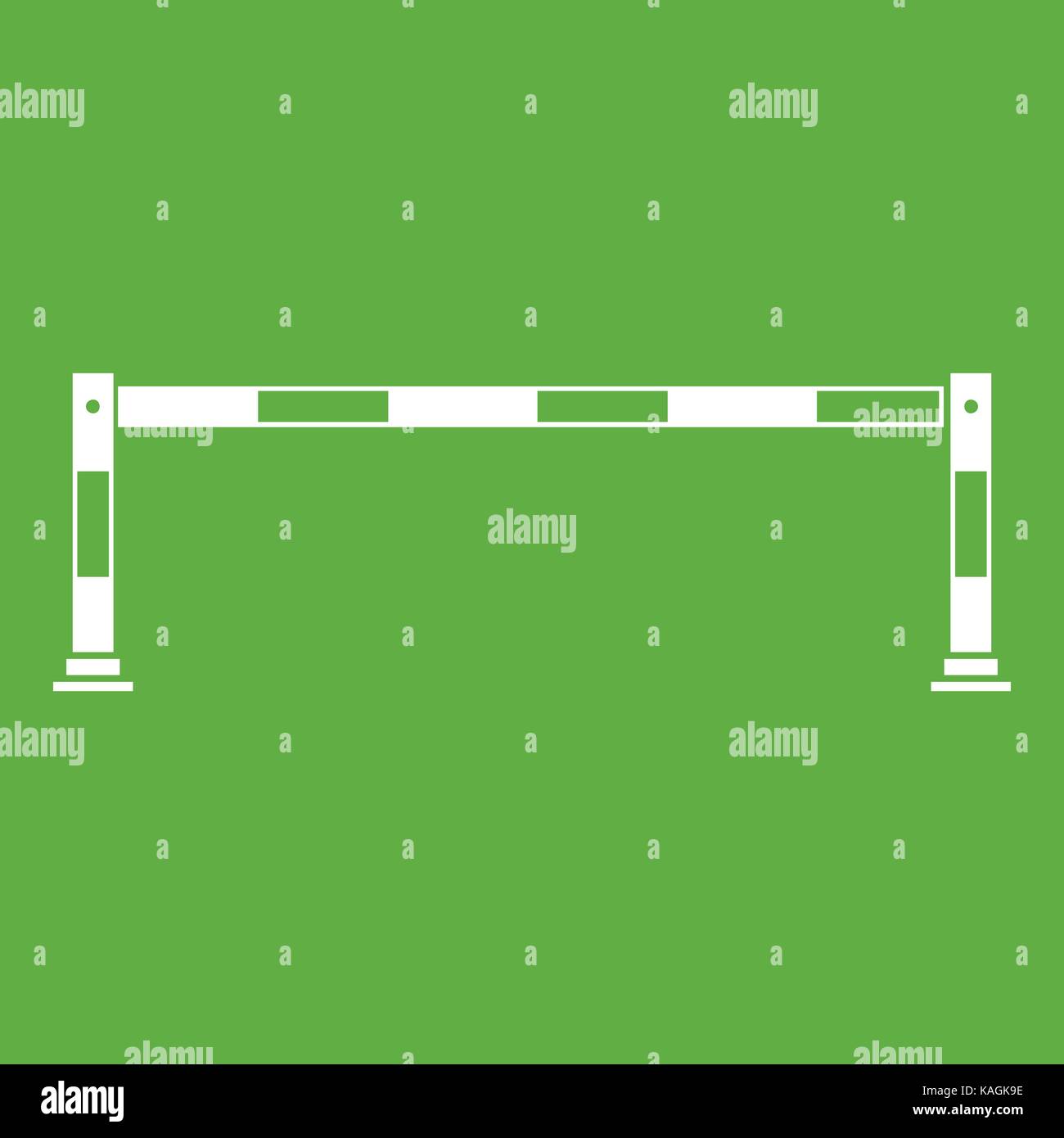 Traffic barrier icon green Stock Vector Image & Art - Alamy
