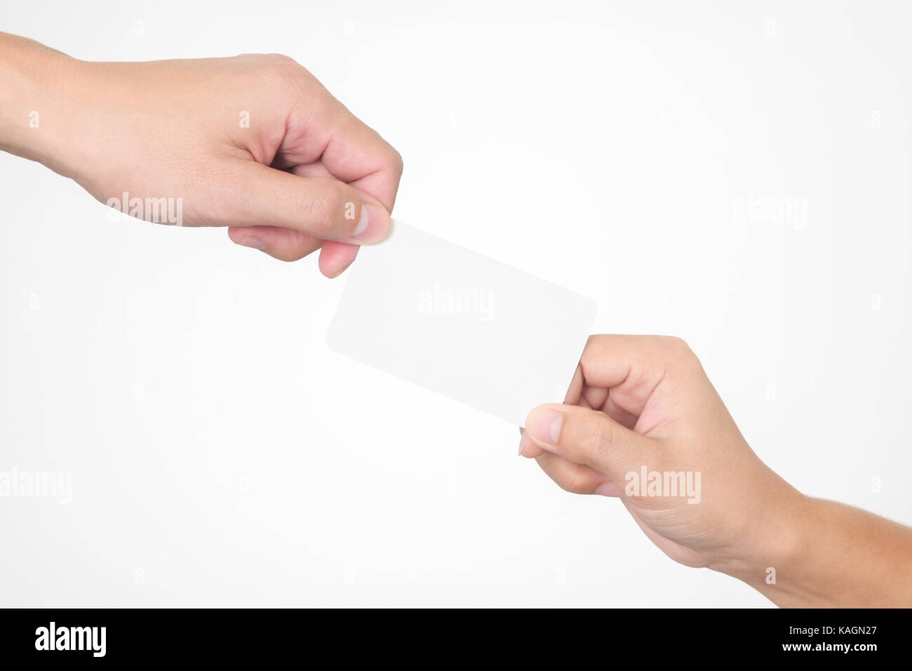 Hand and business card hi-res stock photography and images - Alamy