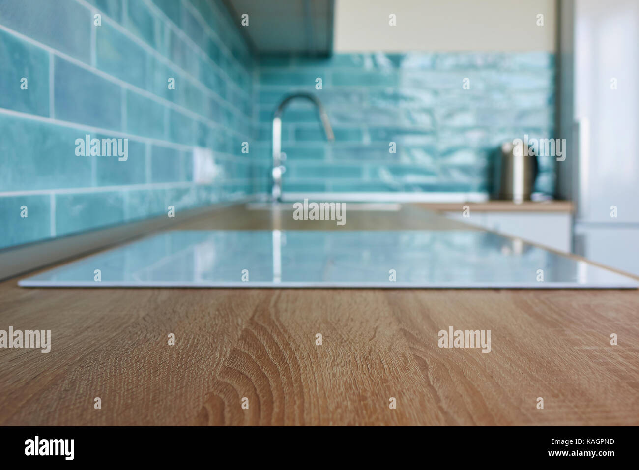 Kitchen hob top view hi-res stock photography and images - Alamy