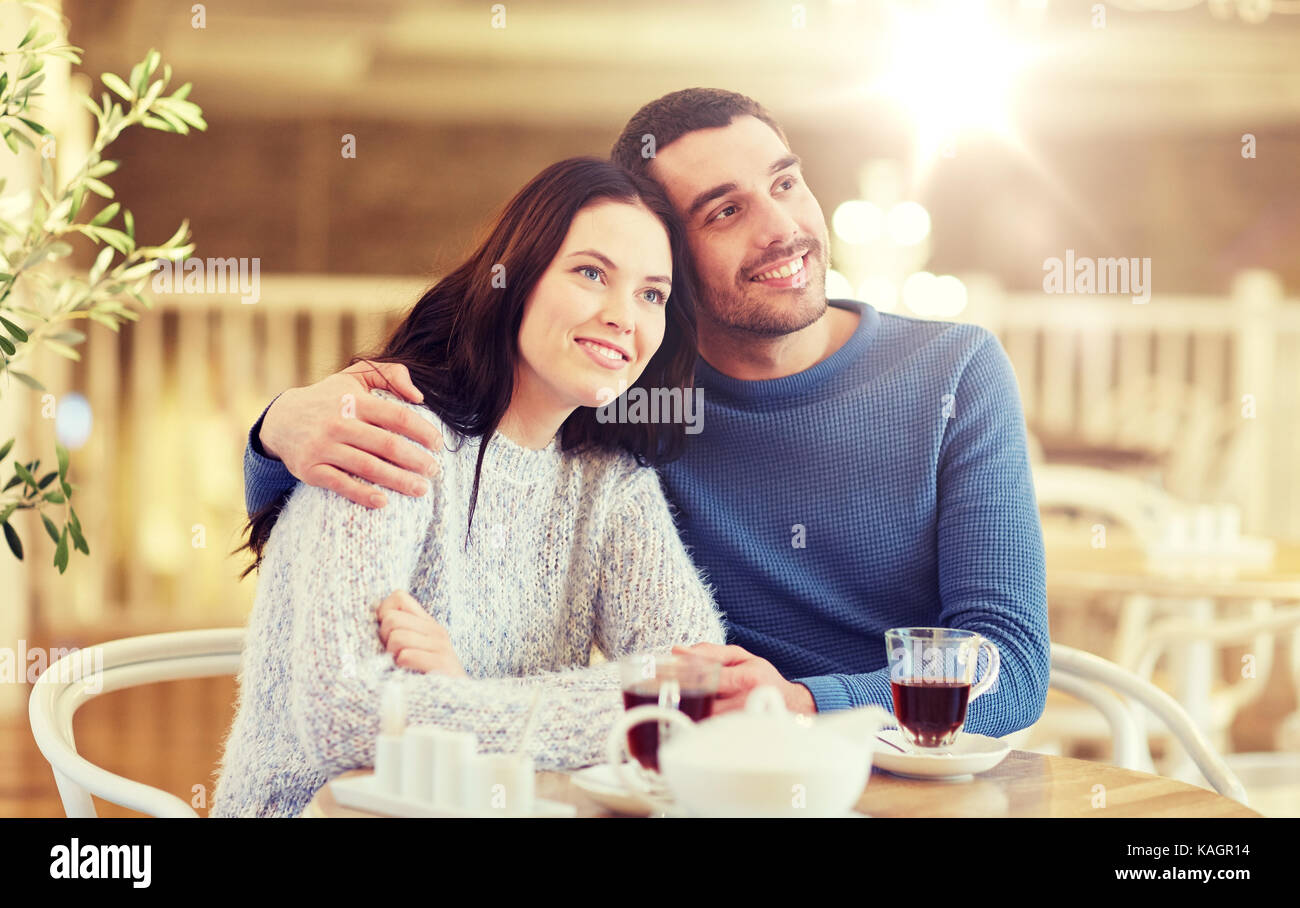 Family hugging restaurant hi-res stock photography and images - Alamy