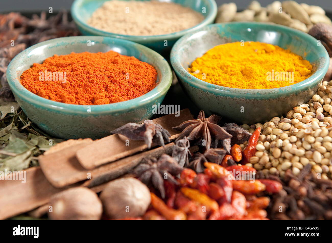Indian spices hi-res stock photography and images - Alamy