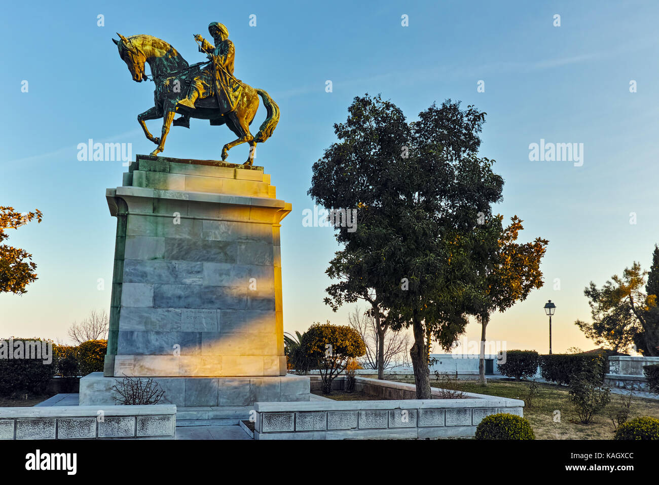 Muhammad Ali of Egypt monument in Kavala, East Macedonia and Thrace ...
