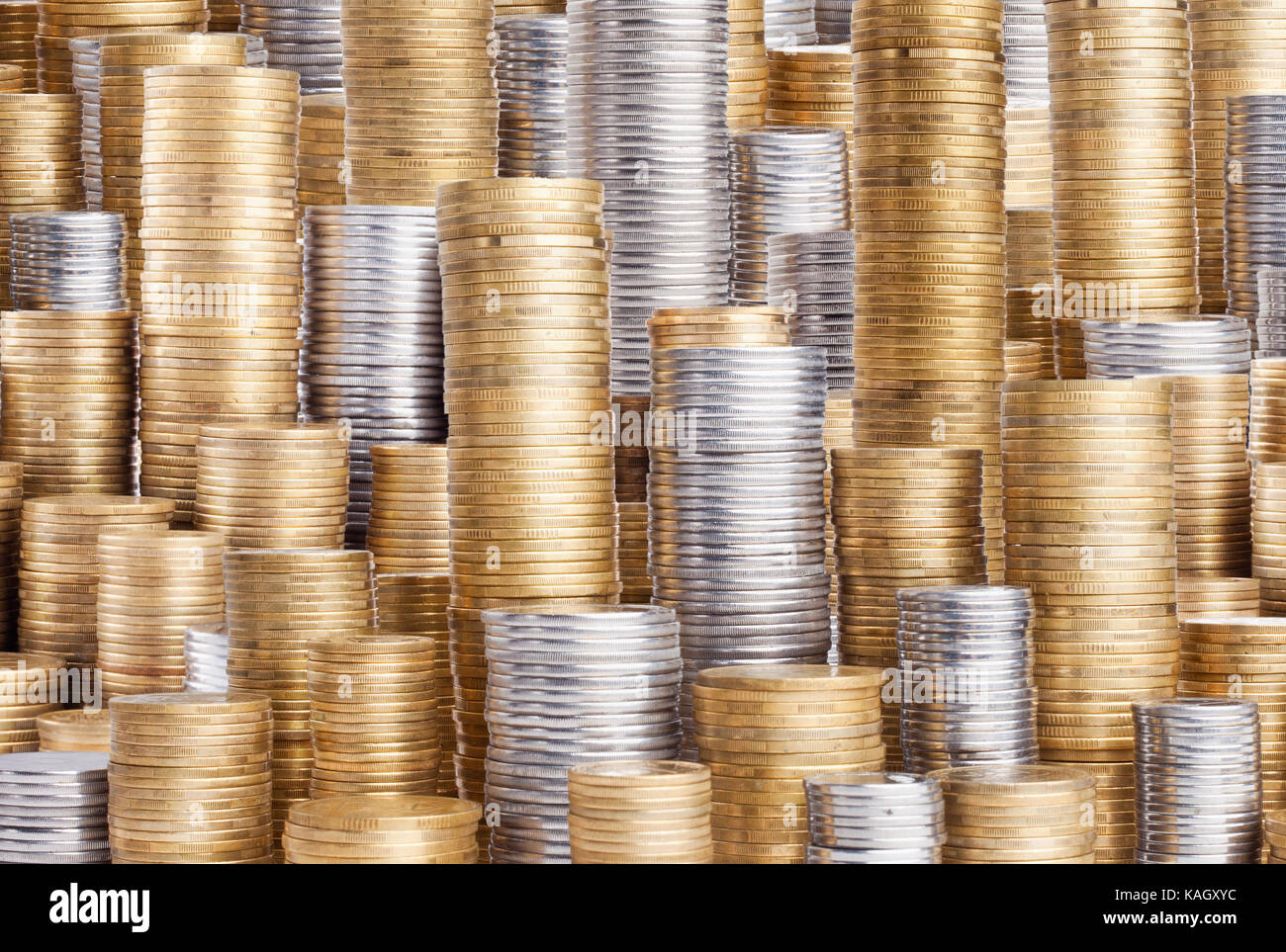 coins stacks background Stock Photo - Alamy
