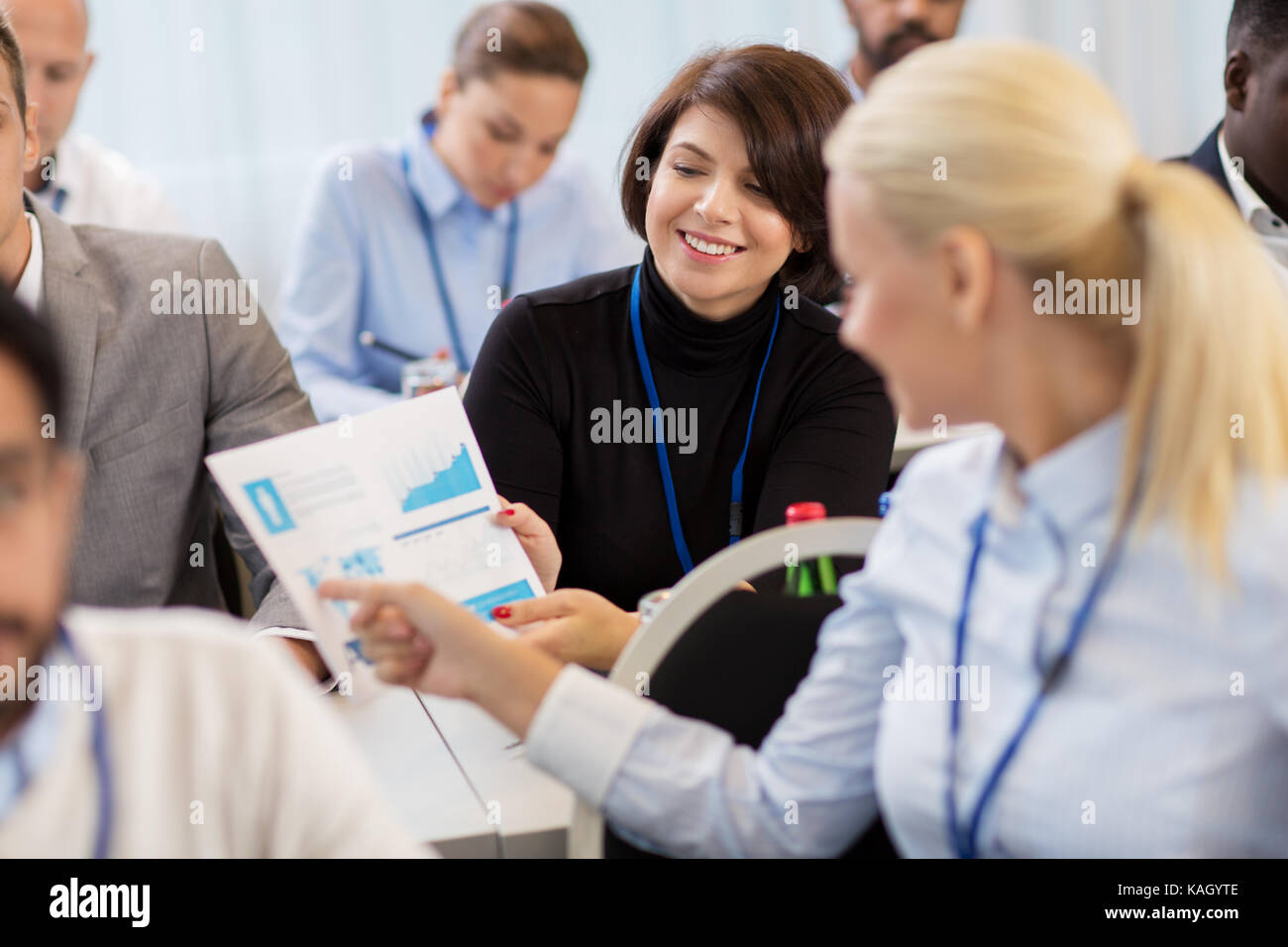 Conference graph hi-res stock photography and images - Alamy