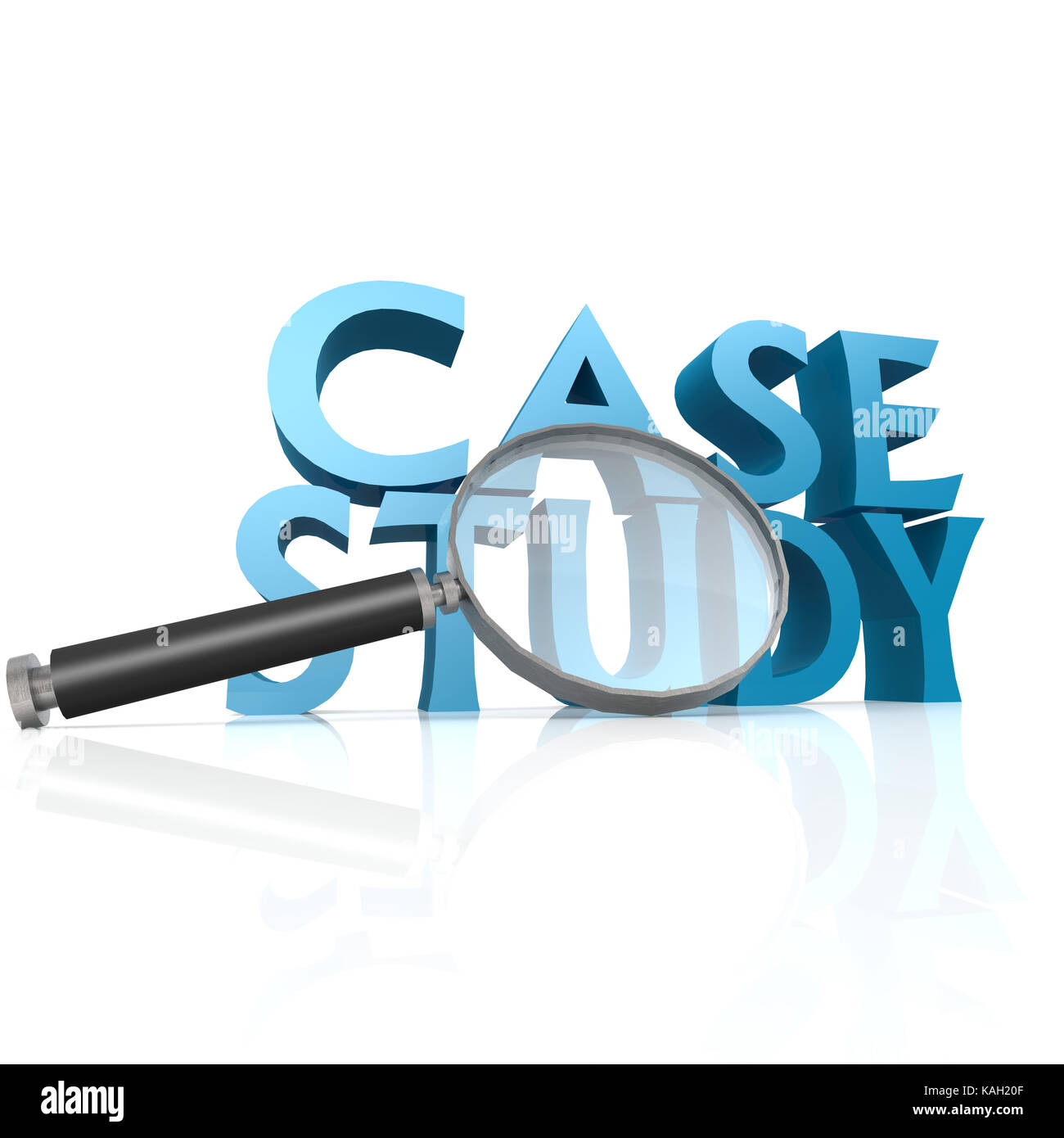 Magnifying glass with blue case study word Stock Photo - Alamy Magnifying glass with blue case study word Stock Photo - Alamy