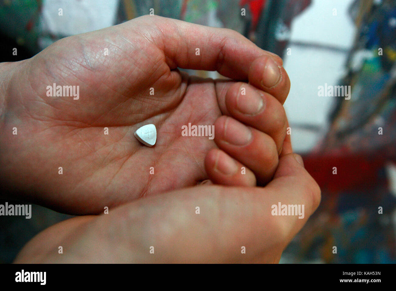 Taking ecstasy tablets hi-res stock photography and images - Alamy