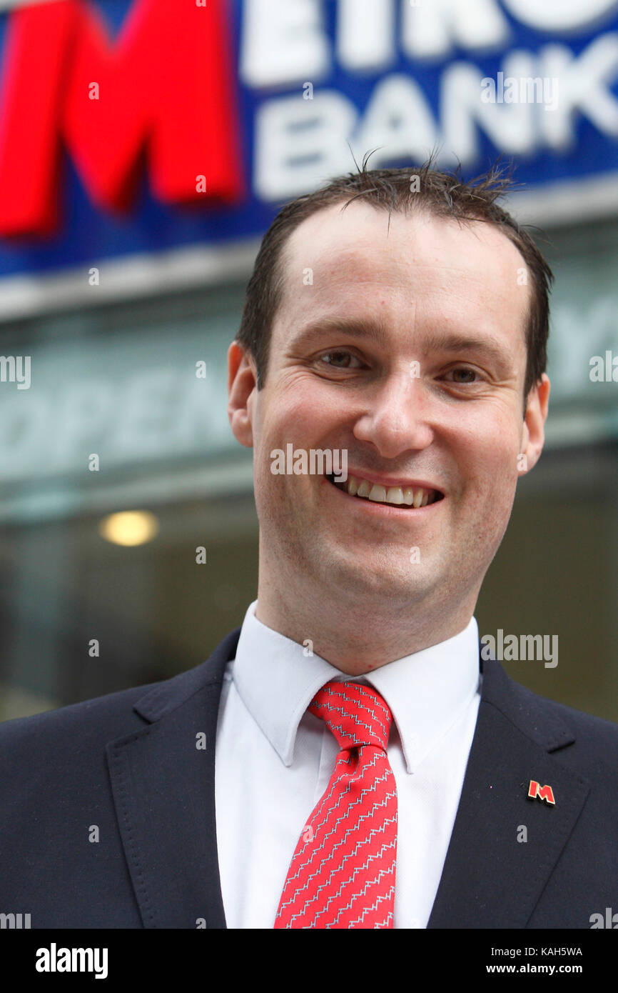 Craig Donaldson, Chief Executive Officer, pose for a photograph as the ...