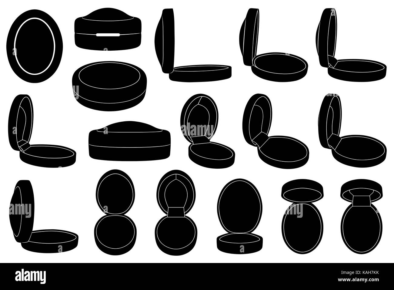 Different shape gift boxes hi-res stock photography and images - Alamy