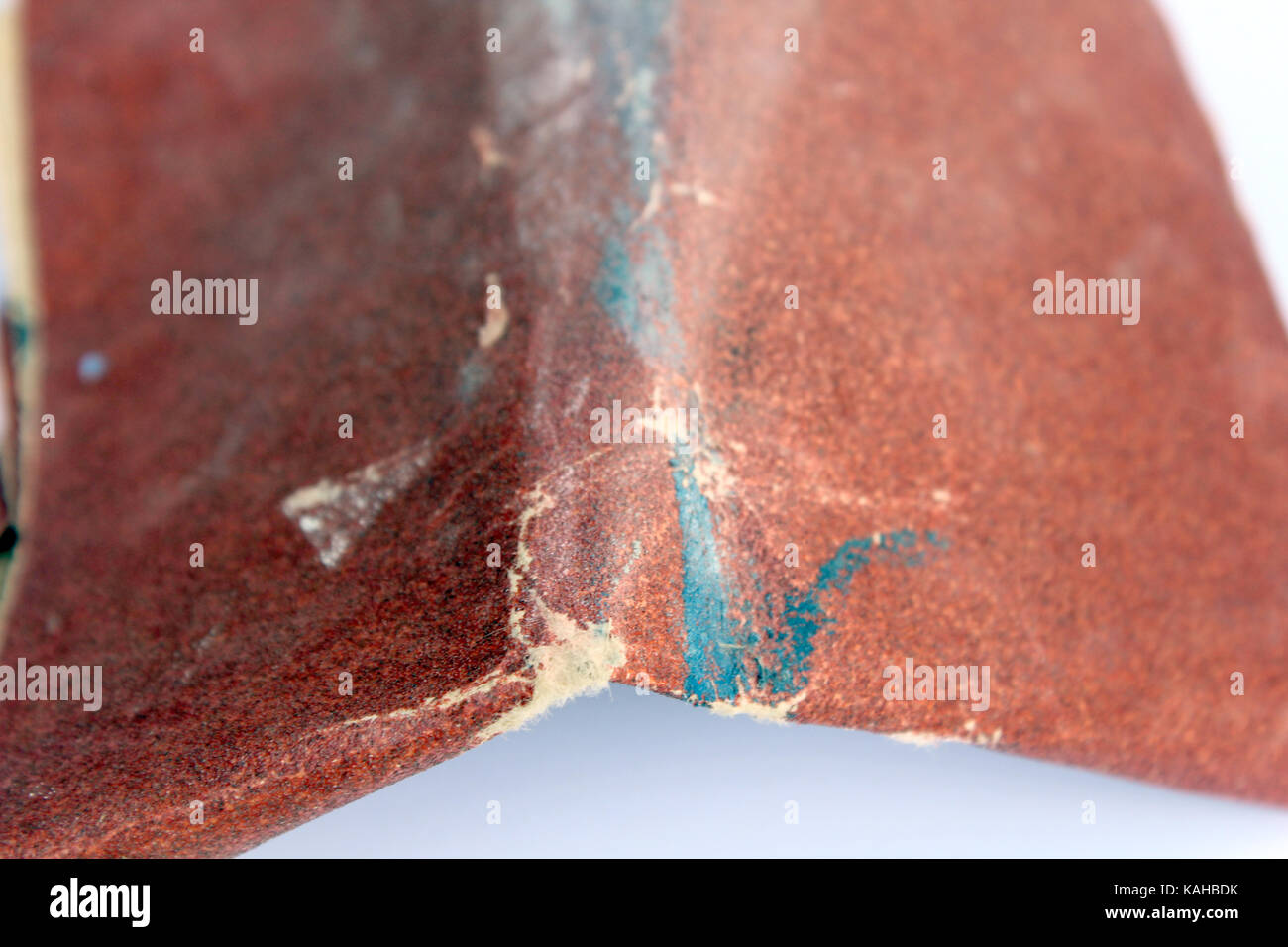 used sand paper Stock Photo - Alamy