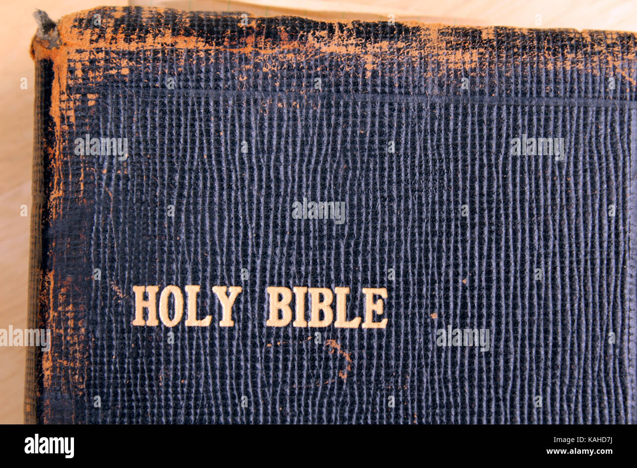 Old Holy Bible Stock Photo - Alamy