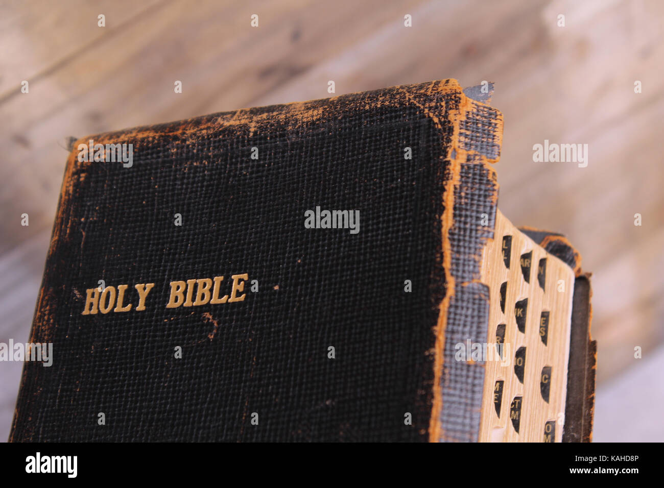 Old Holy Bible Stock Photo - Alamy