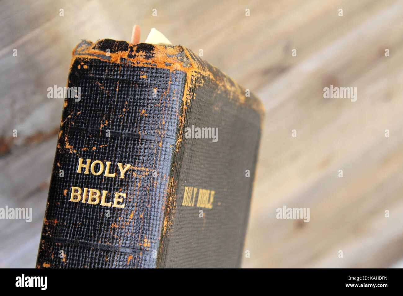 Old Holy Bible Stock Photo - Alamy