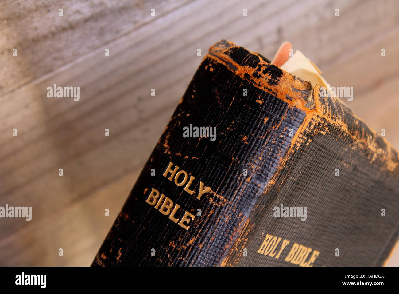 Old Holy Bible Stock Photo - Alamy