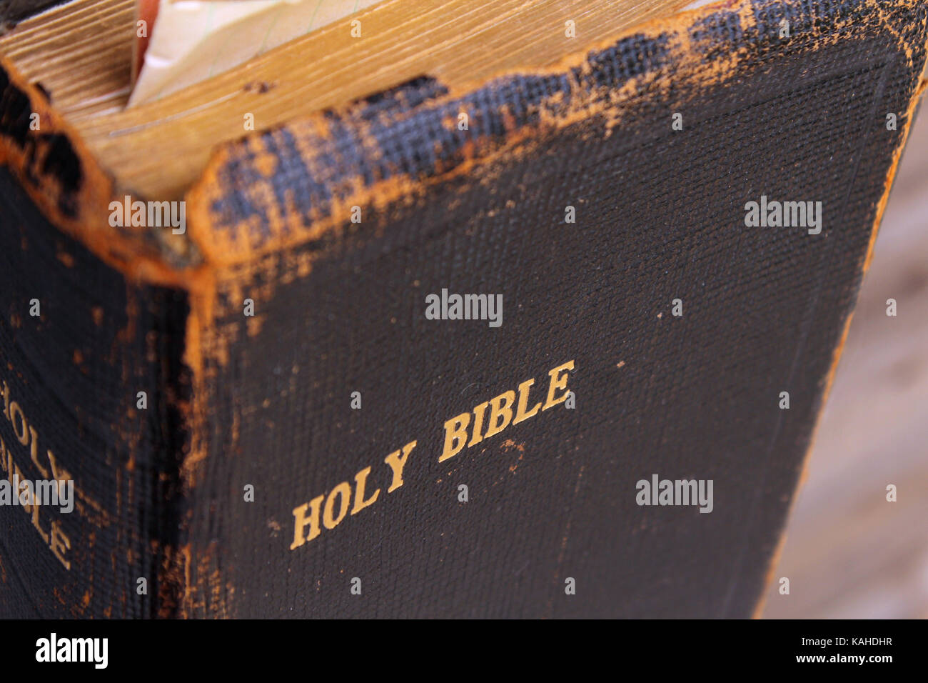 Old Holy Bible Stock Photo - Alamy