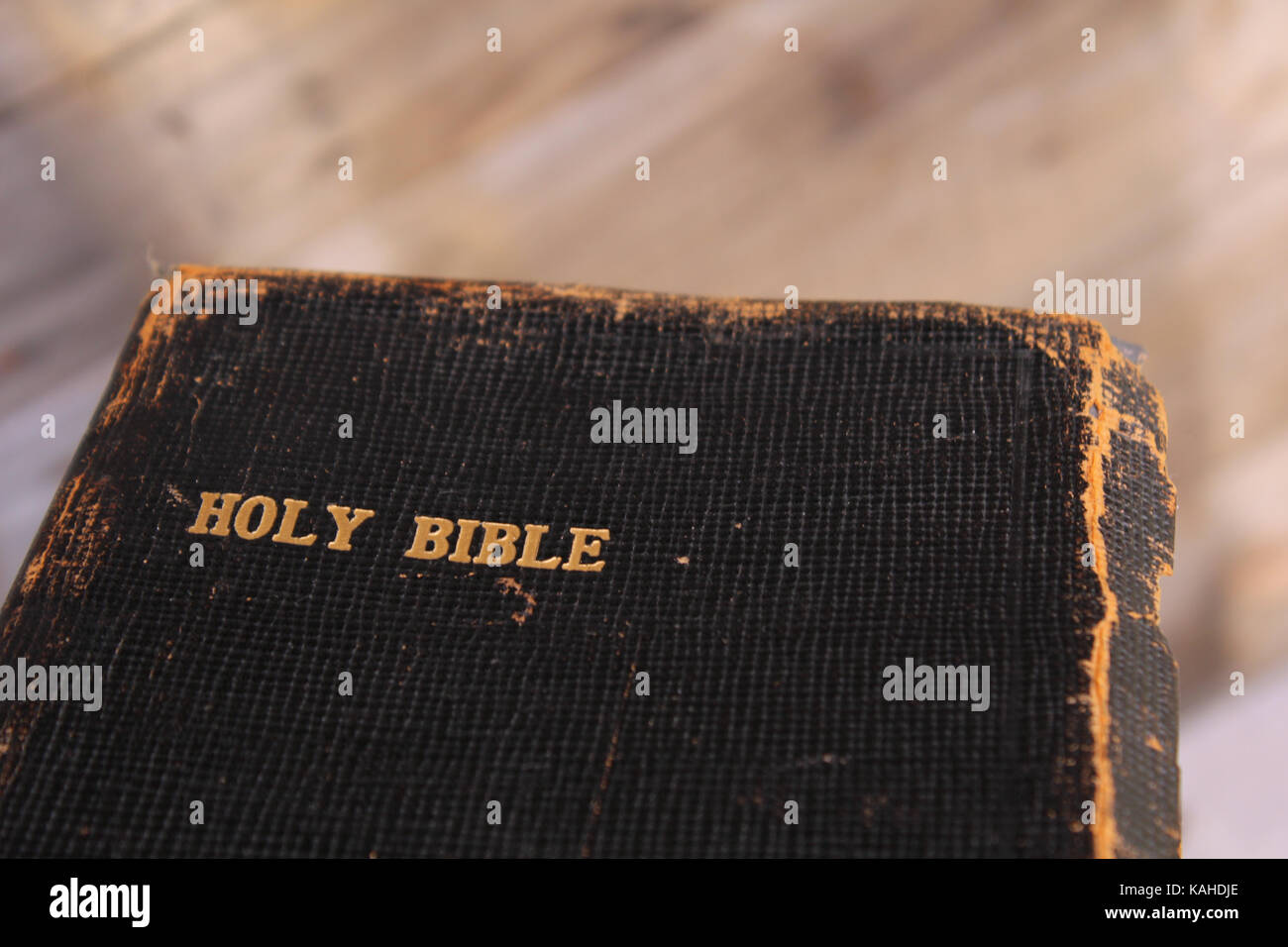Old Holy Bible Stock Photo - Alamy