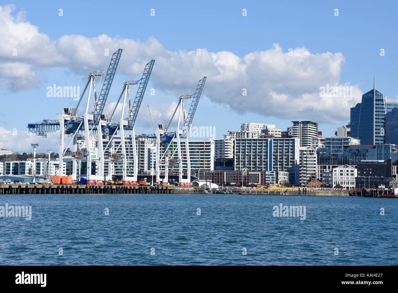 Auckland Harbour, New Zealand Stock Photo - Alamy