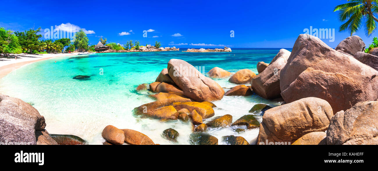 Beautiful rocks on seychelles hi-res stock photography and images - Alamy