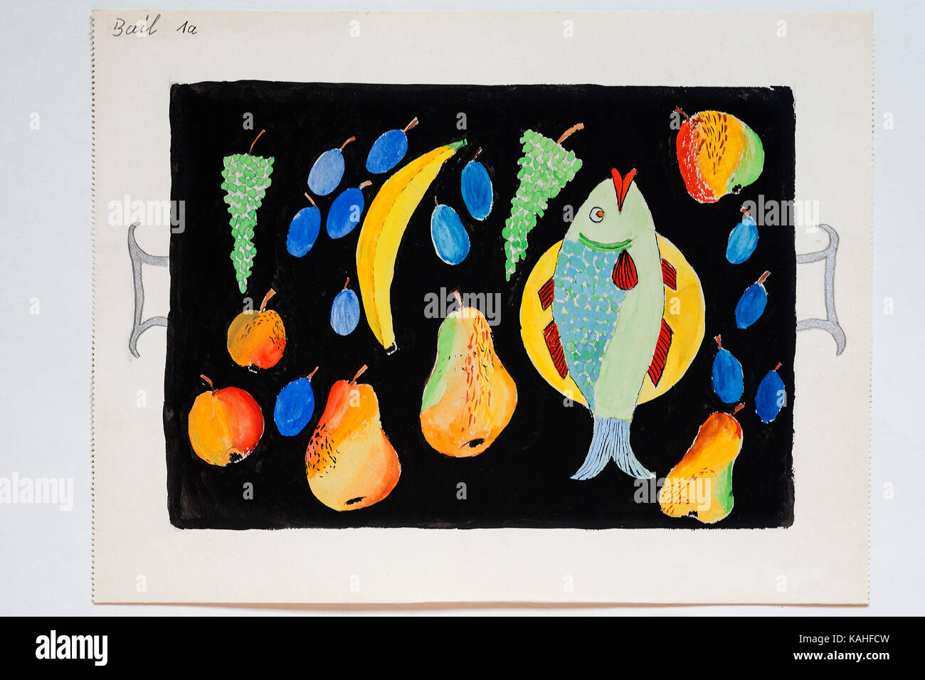 Fruits drawing hi-res stock photography and images - Alamy