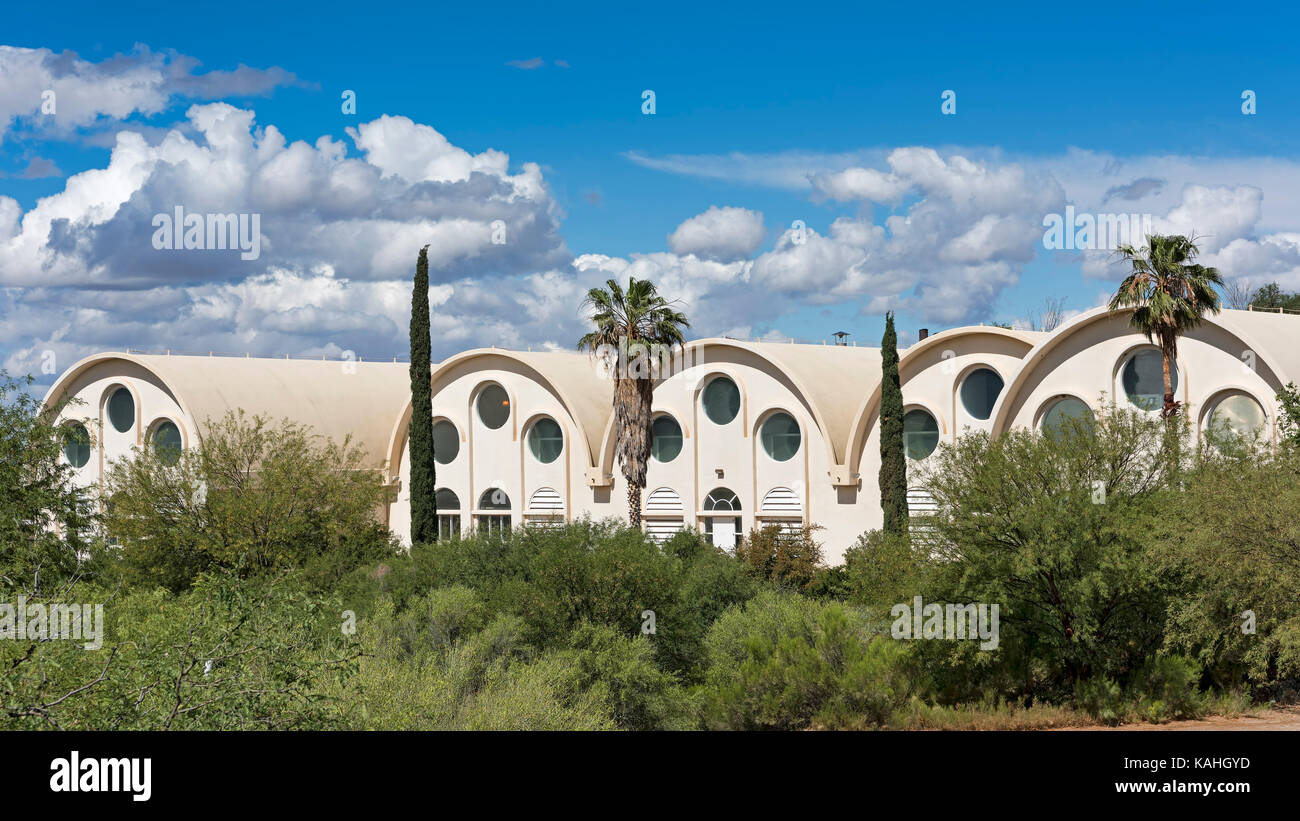 Biosphere 2, self-sustaining ecosystem, Oracle, Arizona, USA Stock ...