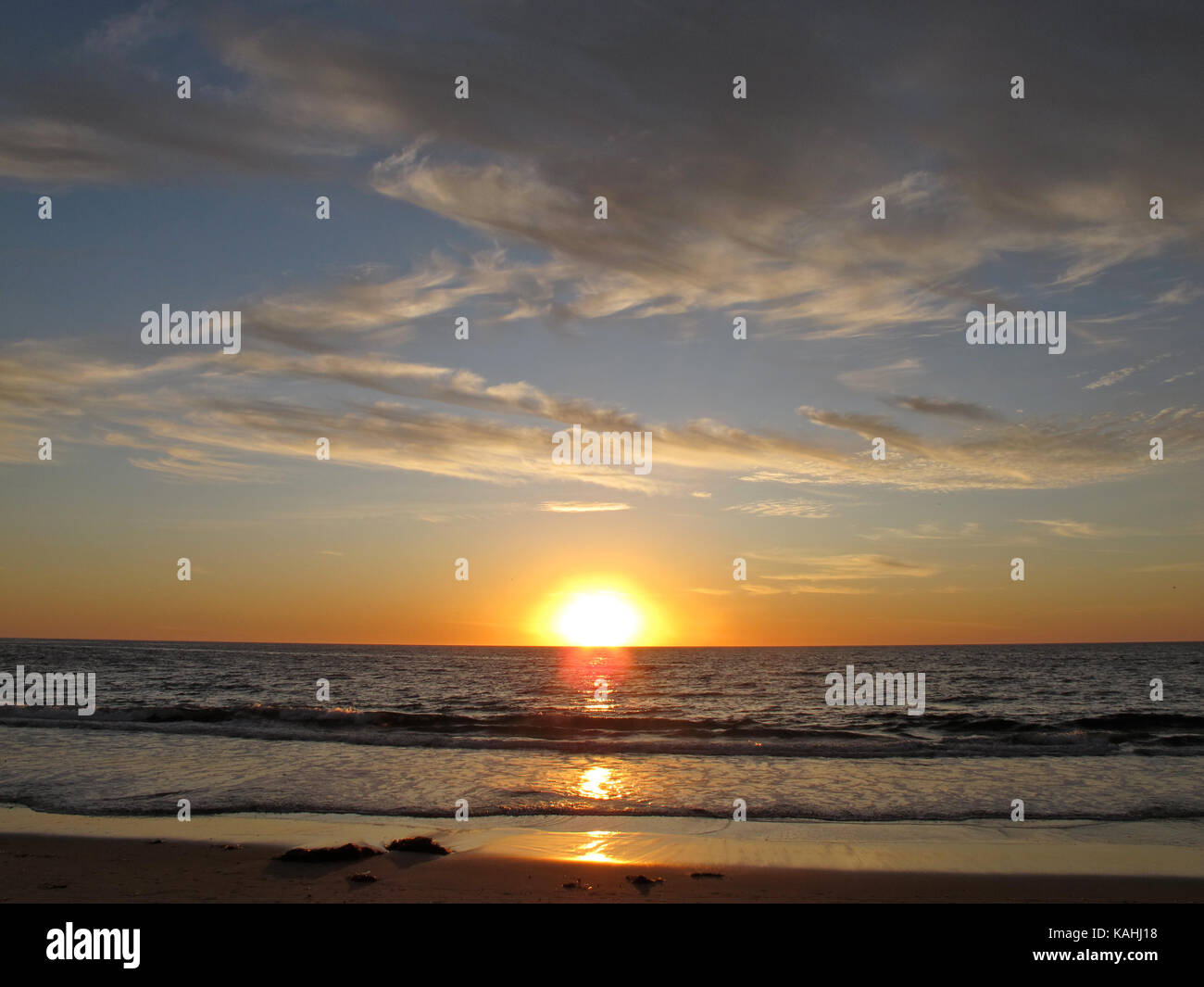 Sunset, Torrance Beach, Los Angeles, California Stock Photo - Alamy