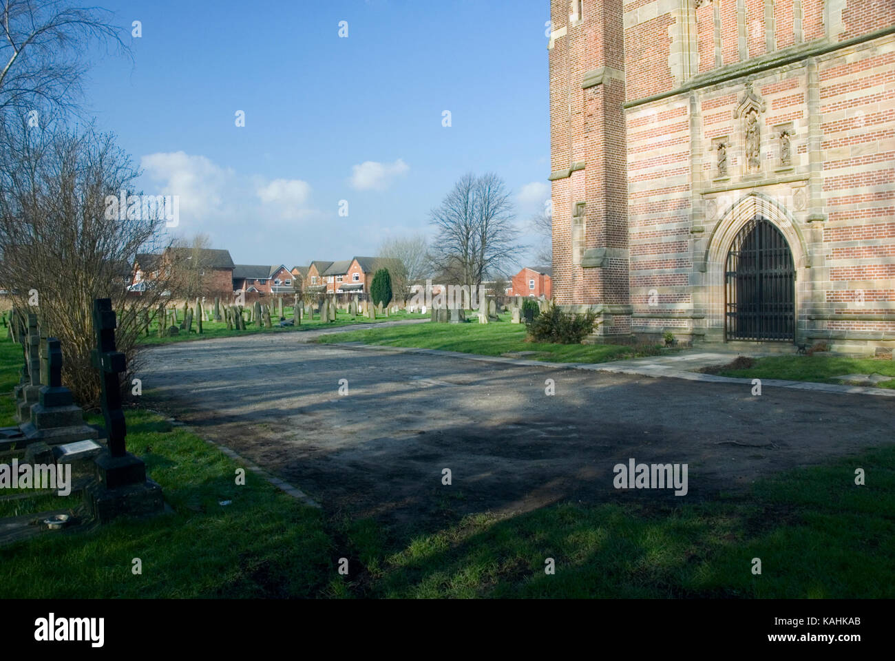 St Augustine's church, Pendlebury Stock Photo - Alamy