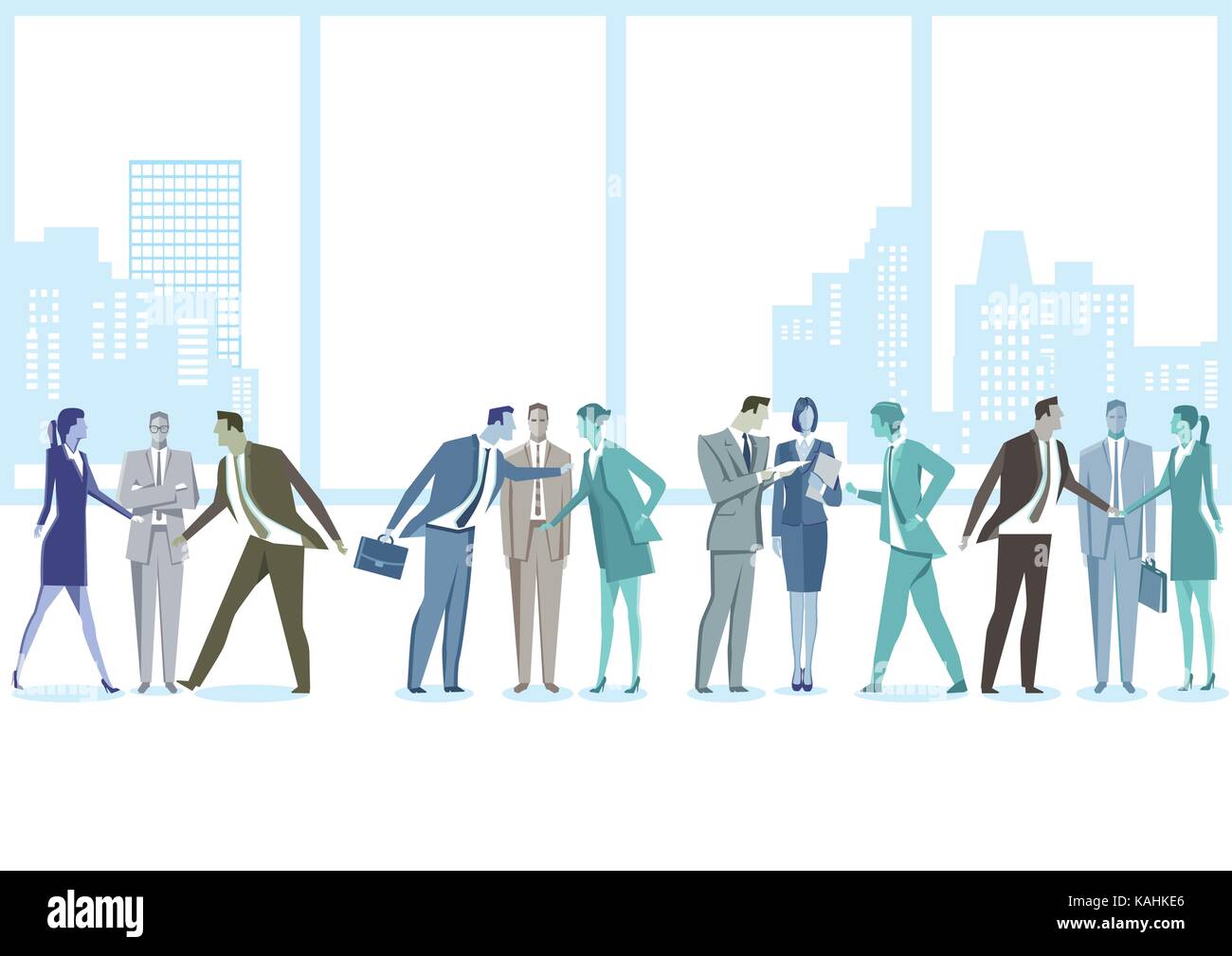 Worker boss Stock Vector Images - Alamy