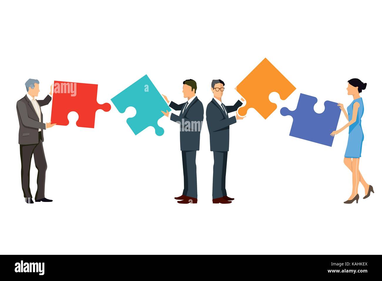 Making connections Stock Vector Images - Alamy