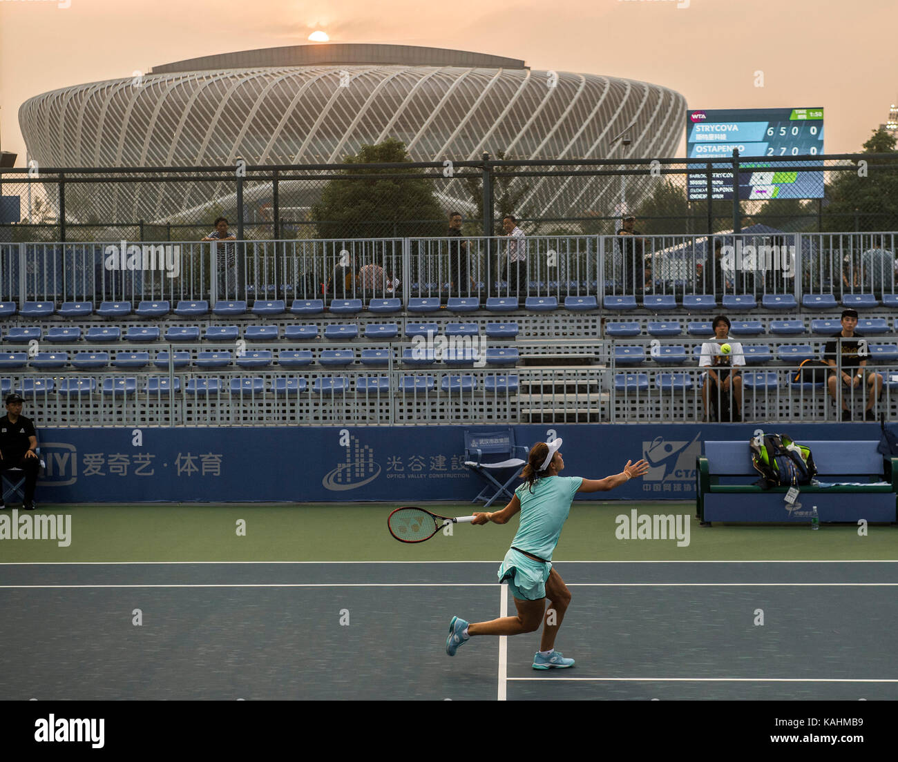Wuhan, China. 26th Sep, 2017. Varvara Lepchenko of the United States ...