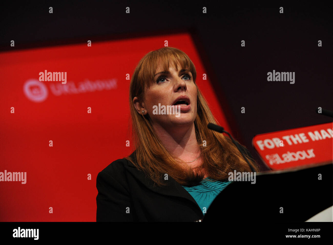 Brighton, UK. 26th Sep, 2017. Angela Raynor, Shadow Secretary of State ...