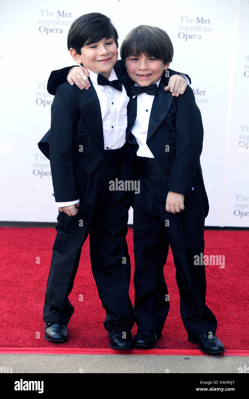 Chris Reynolds and John Reynolds attend the 2017 Metropolitan Opera ...