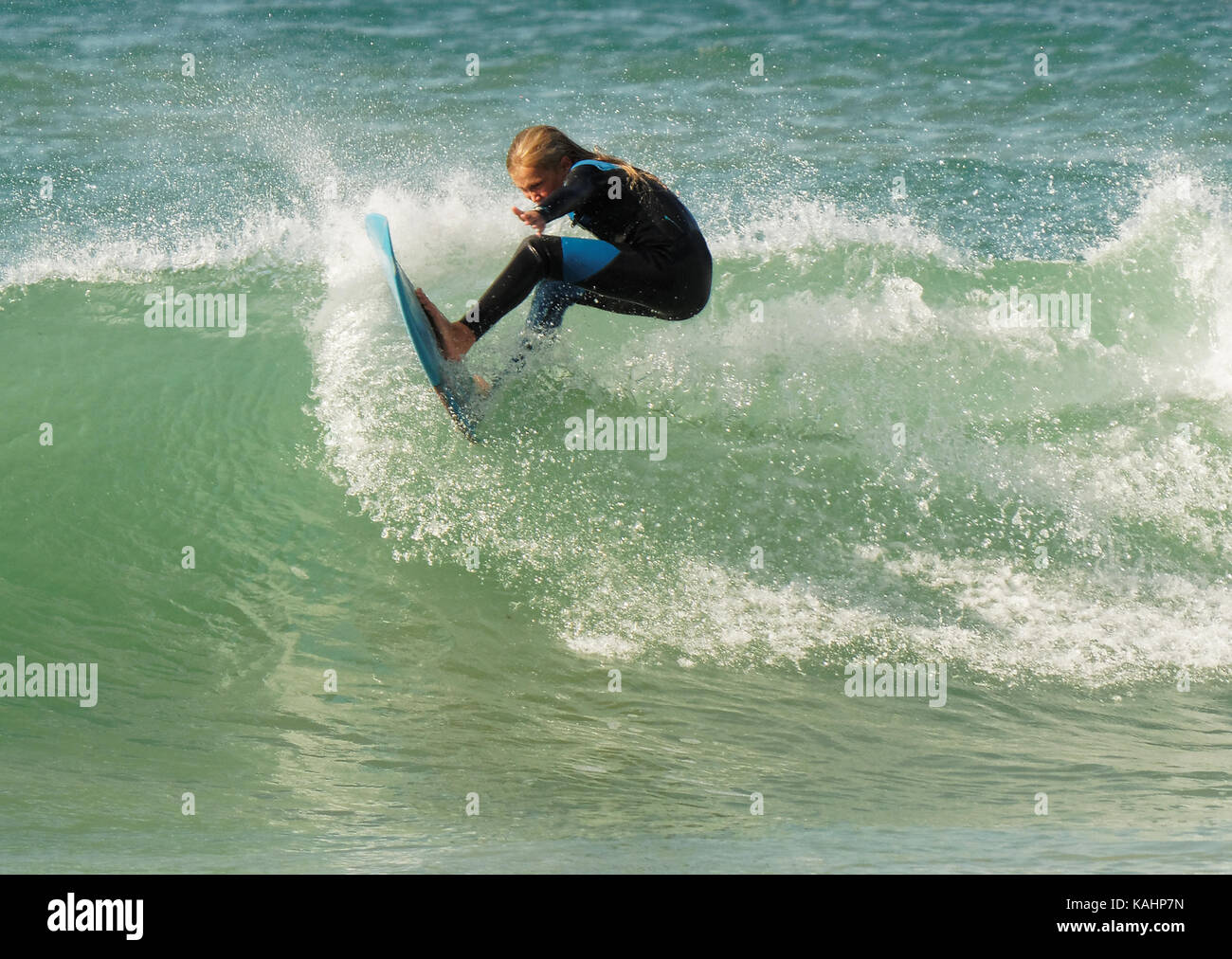 English surfing young men on sunny day Stock Photo - Alamy