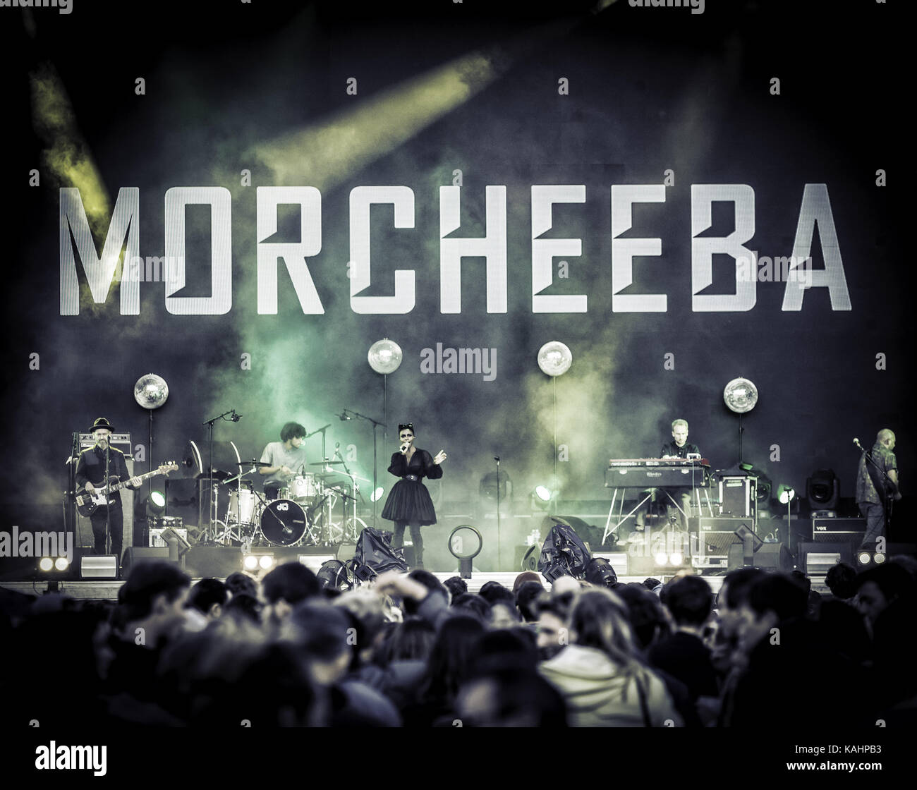 September 9, 2017 - Bordeaux, Gironde, France - Morcheeba are an ...