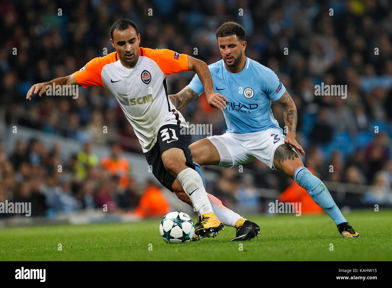 Kyle walker england etihad stadium hi-res stock photography and images ...
