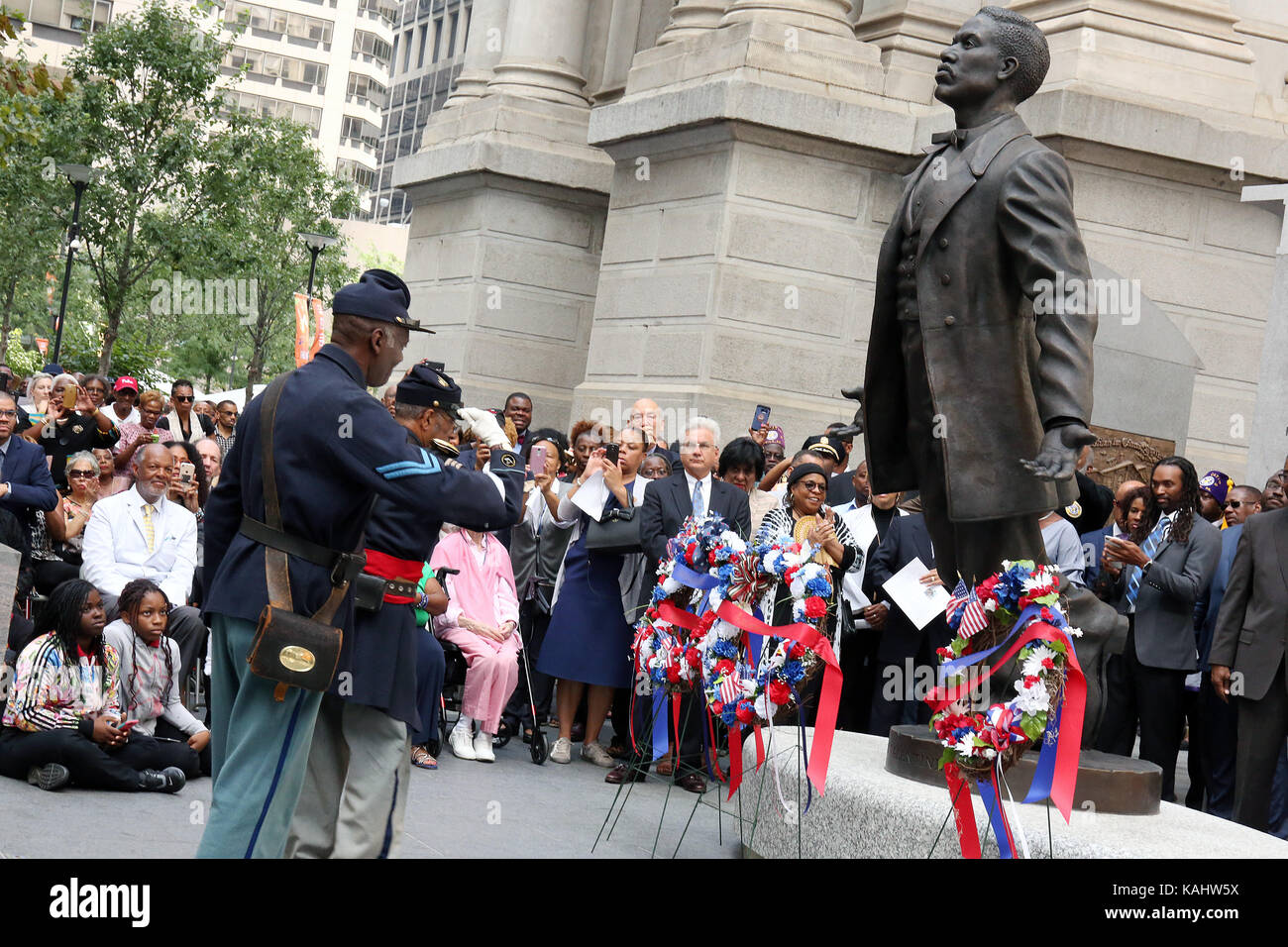 Philadelphia, USA. 26th Sep, 2017. The Octavius V. Catto Memorial ...