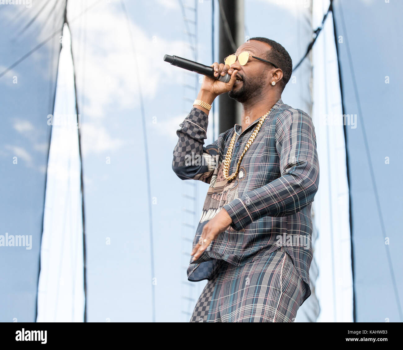 Las Vegas, Nevada, USA. 23rd Sep, 2017. JUICY J (JORDAN HOUSTON) during ...