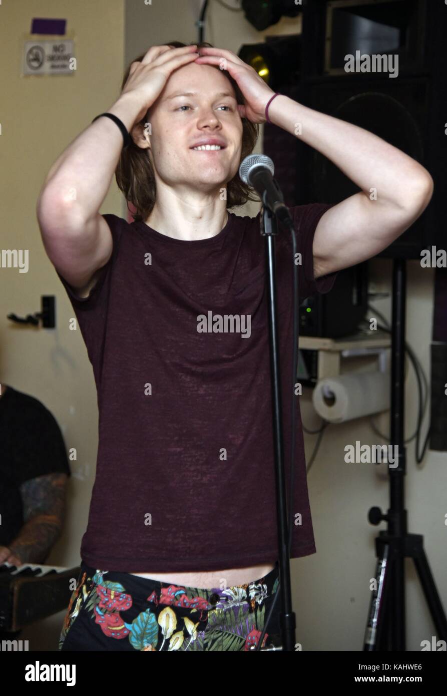 New York, USA. 26th Sep, 2017. Tyce Green out and about for Tyce ...